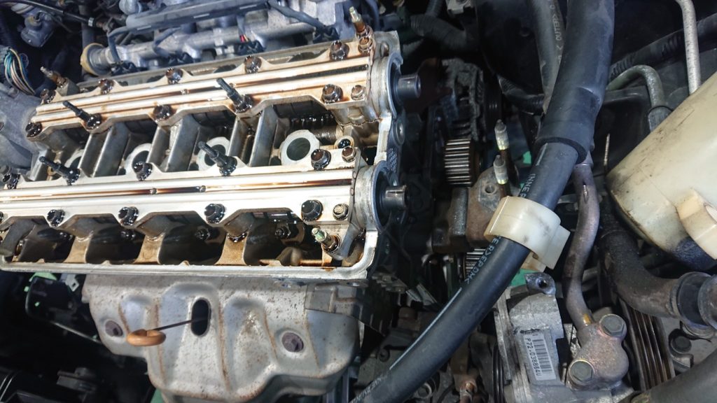 DC2のタイミングベルト交換｜ASLAN（アスラン）｜大阪/堺/レーシングカー製作／新車・中古車販売／車検／鈑金／ワンオフパーツ製作/鈴鹿